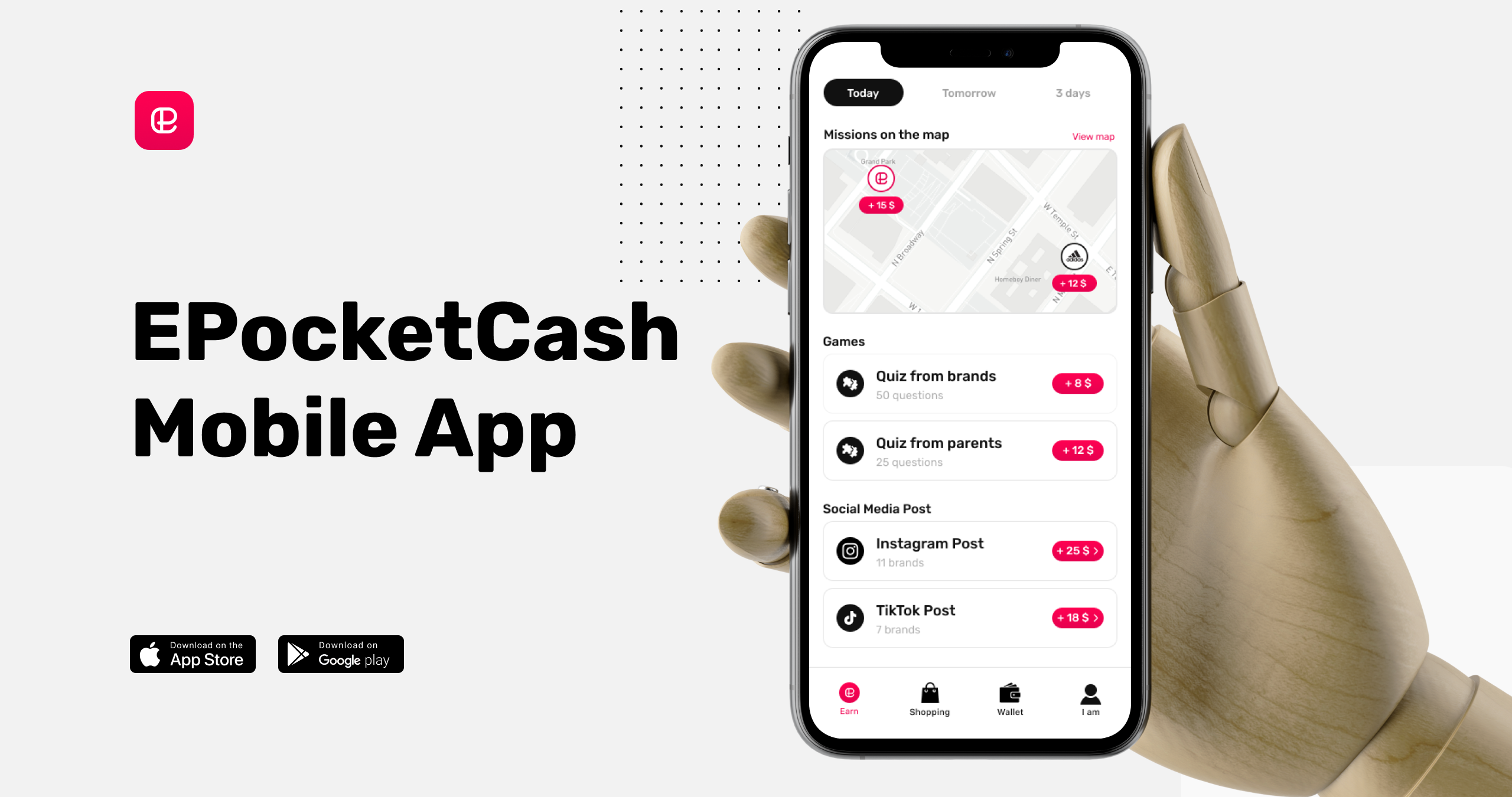 epocketcash app - SplineStudio